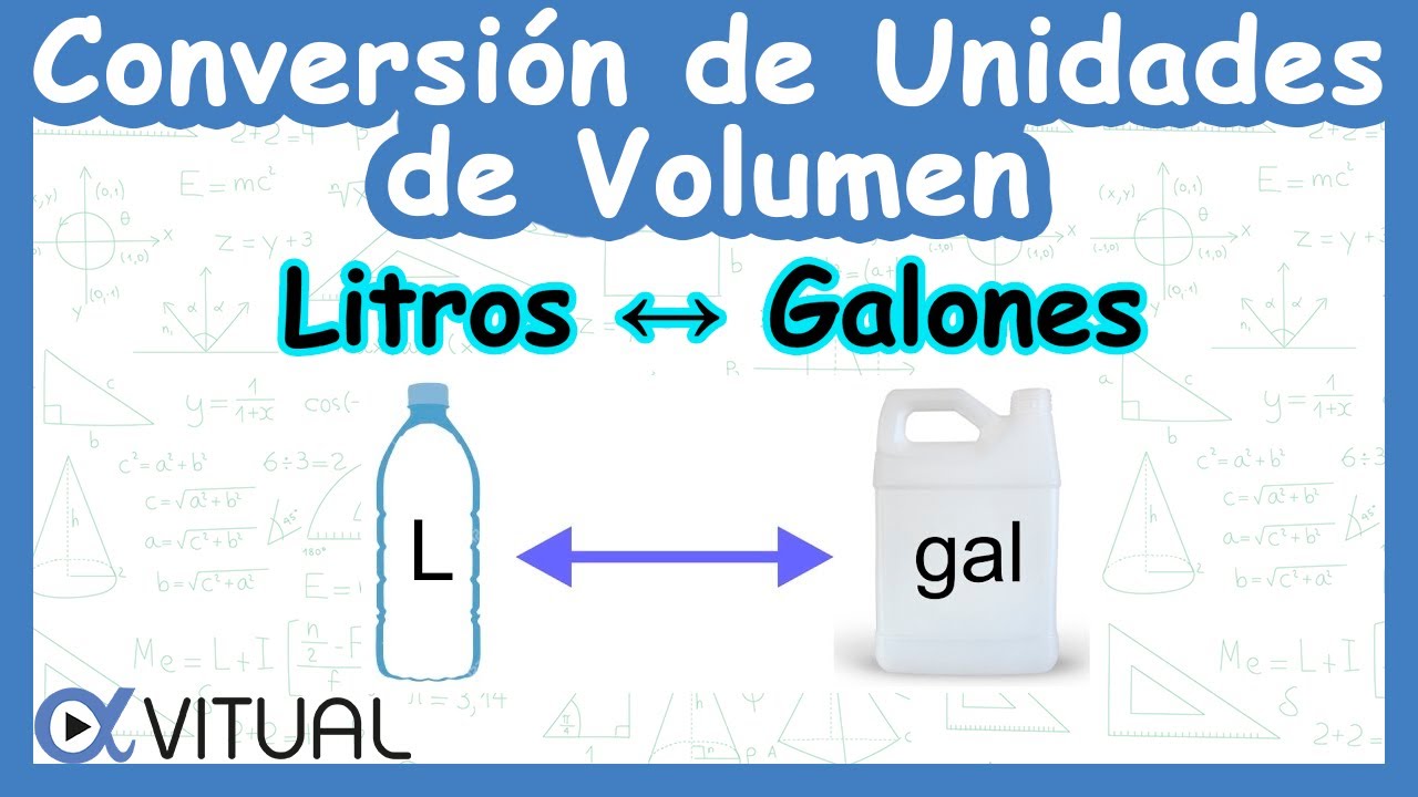A cuántos litros equivale un galón en medidas de volumen
